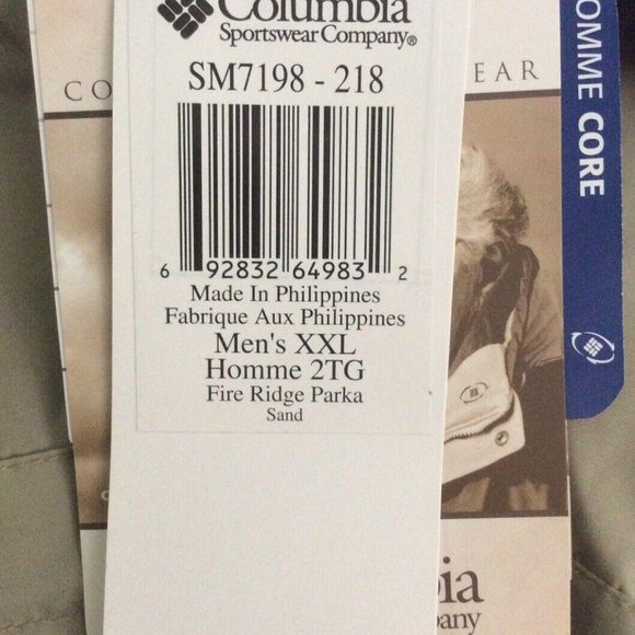 Columbia | Jackets & Coats | New Columbia Mens Olive Green Fire Ridge ...